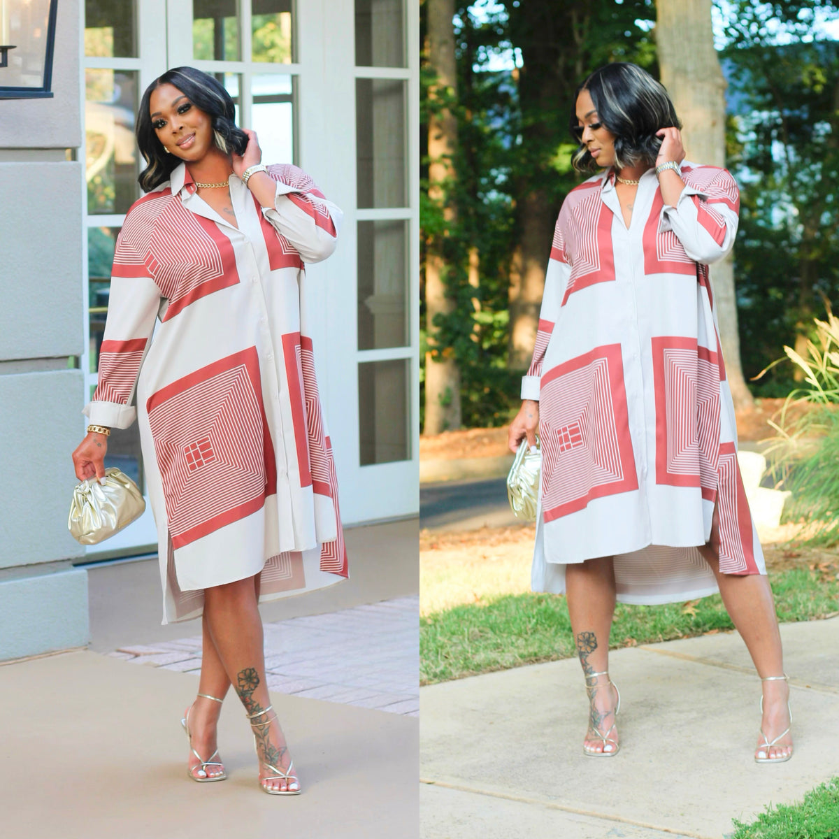 BRONZE DRESS – K&K FANCY